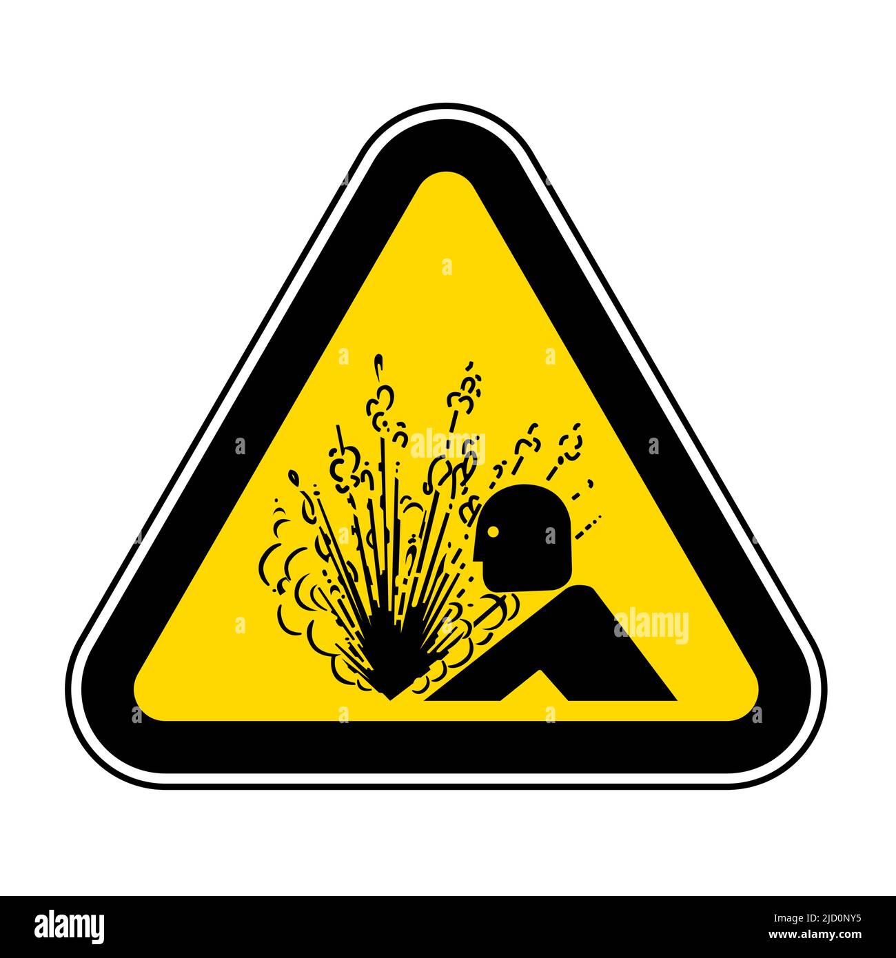 Explosion Release Of Pressure Symbol Sign, Vector Illustration, Isolate ...