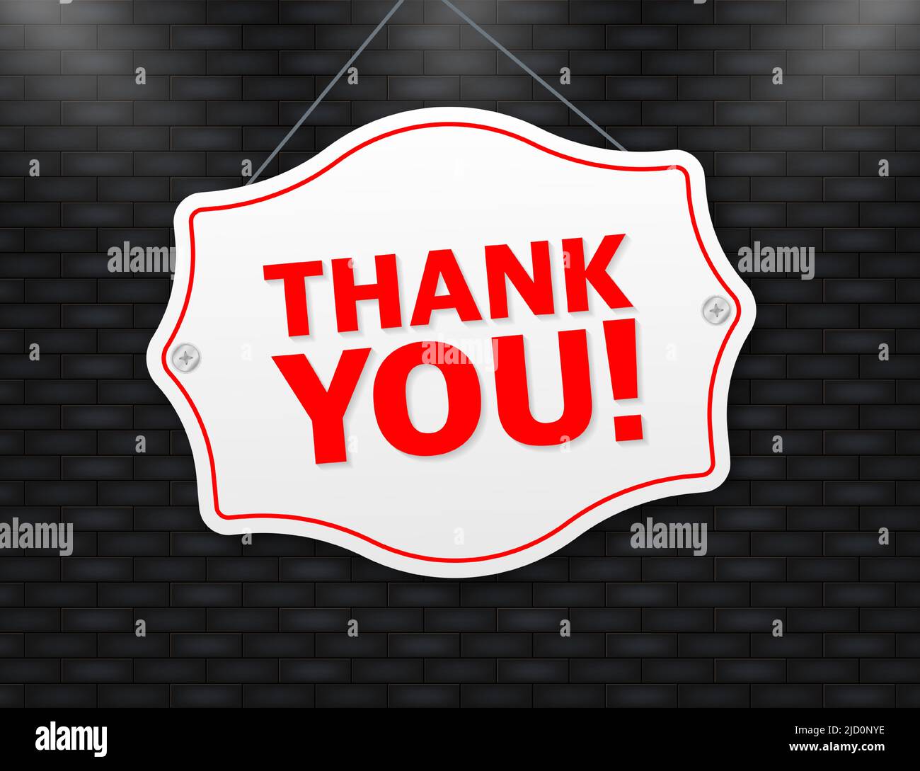 Thankyou symbol Stock Vector Images - Alamy