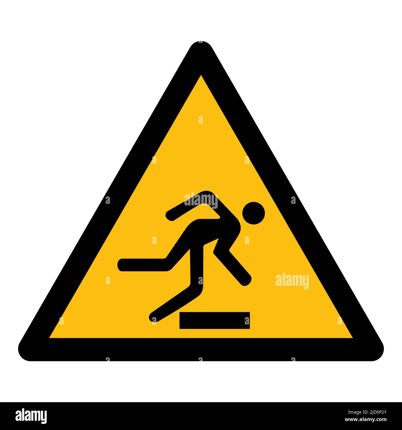 Beware Obstacles Symbol Sign Isolate On White Background,Vector ...