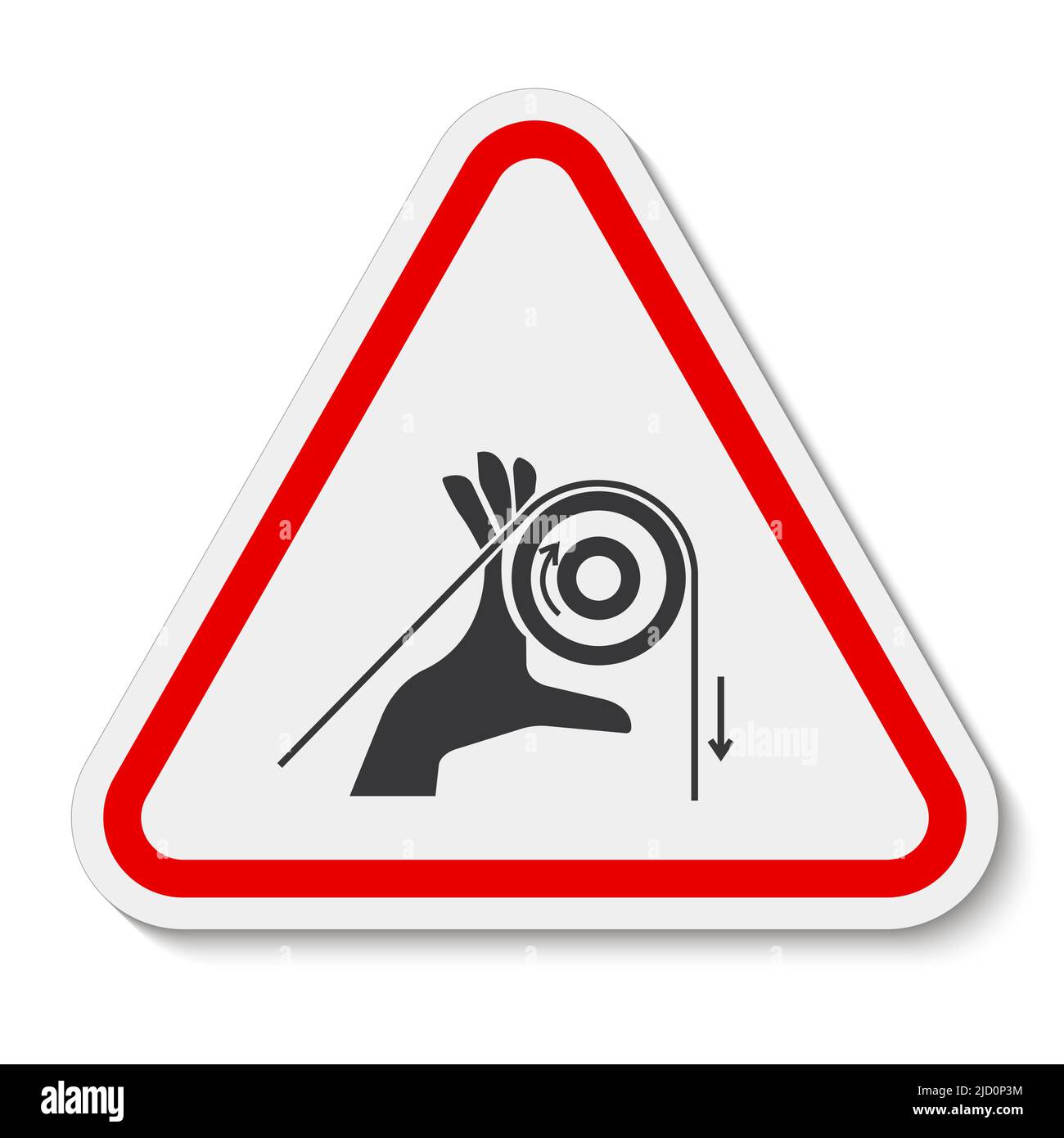 Hand Entanglement Rollers Symbol Sign, Vector Illustration, Isolate On ...