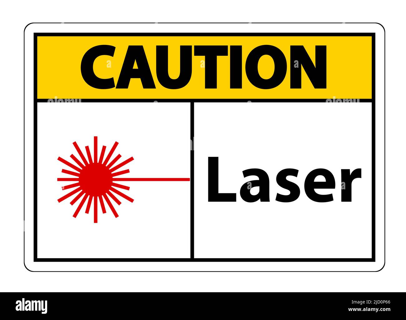 Caution Laser Symbol Sign Symbol Sign Isolate on transparent Background ...