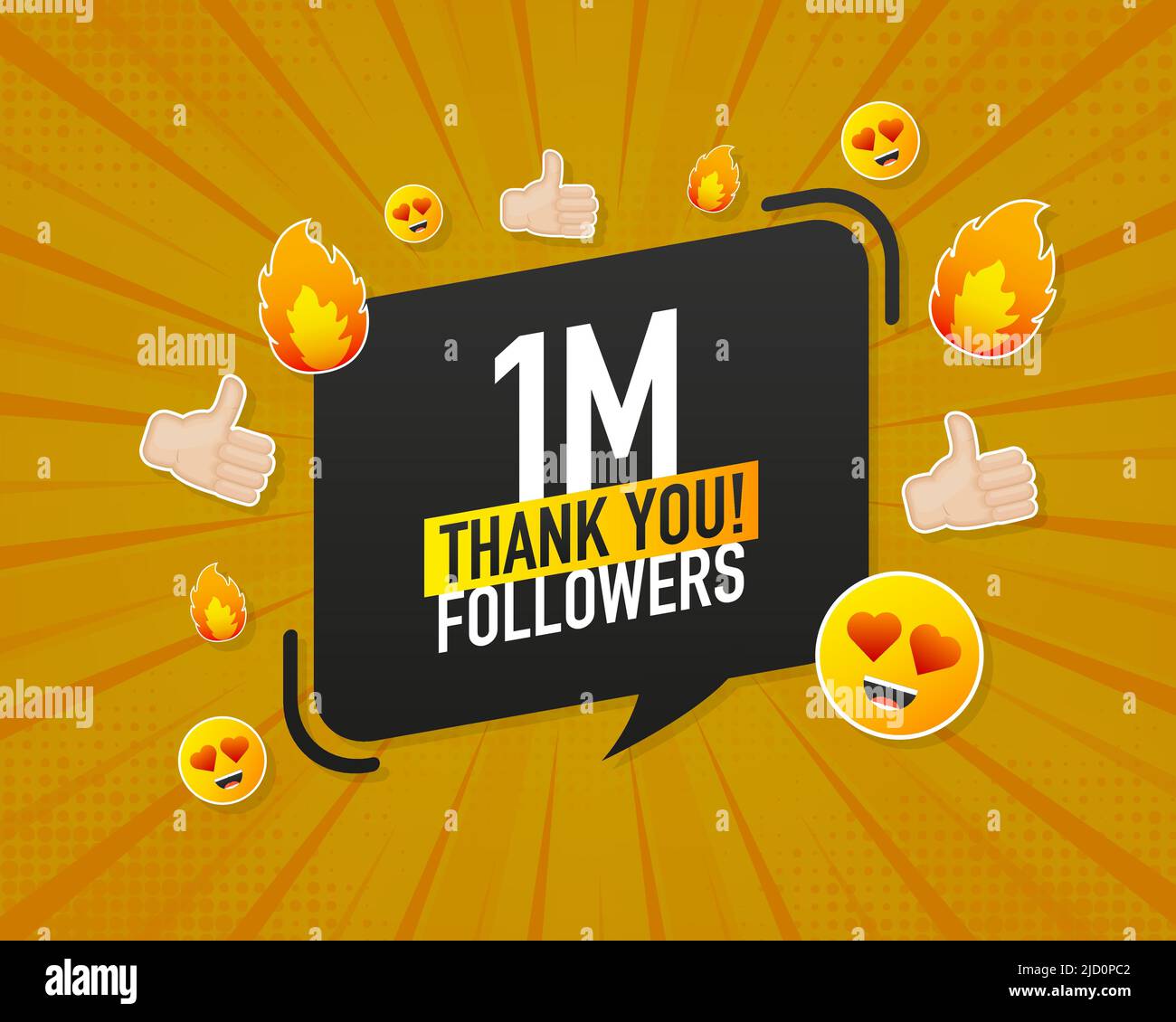 1000000 followers hi-res stock photography and images - Alamy