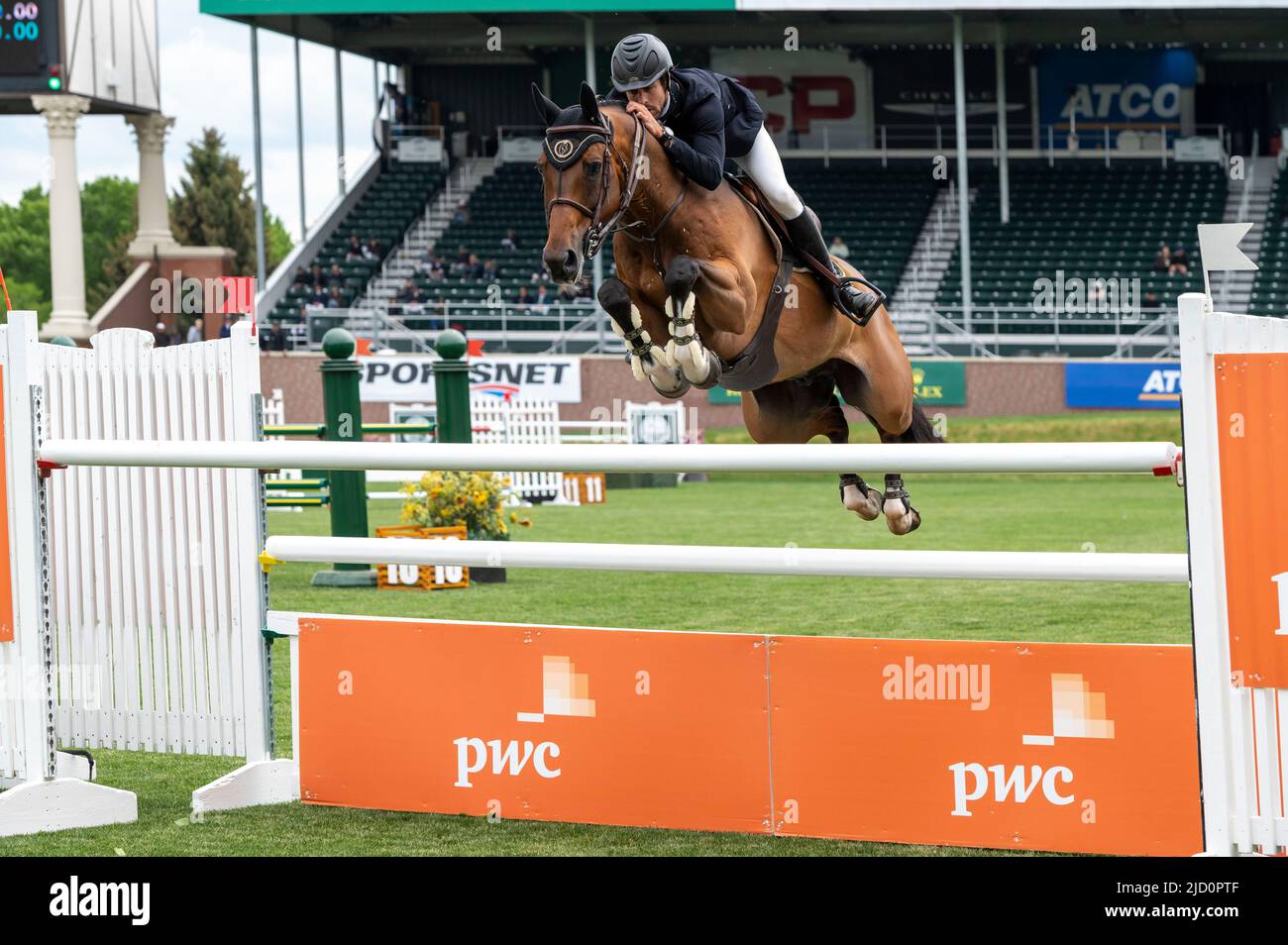 Calgary, Alberta, Canada, 2022-06-16, Eugenio Garza Perez (MEX) riding ...
