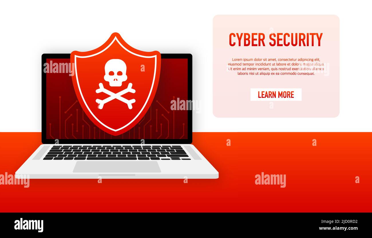 Cyber security vector logo with shield and check mark. Vector ...