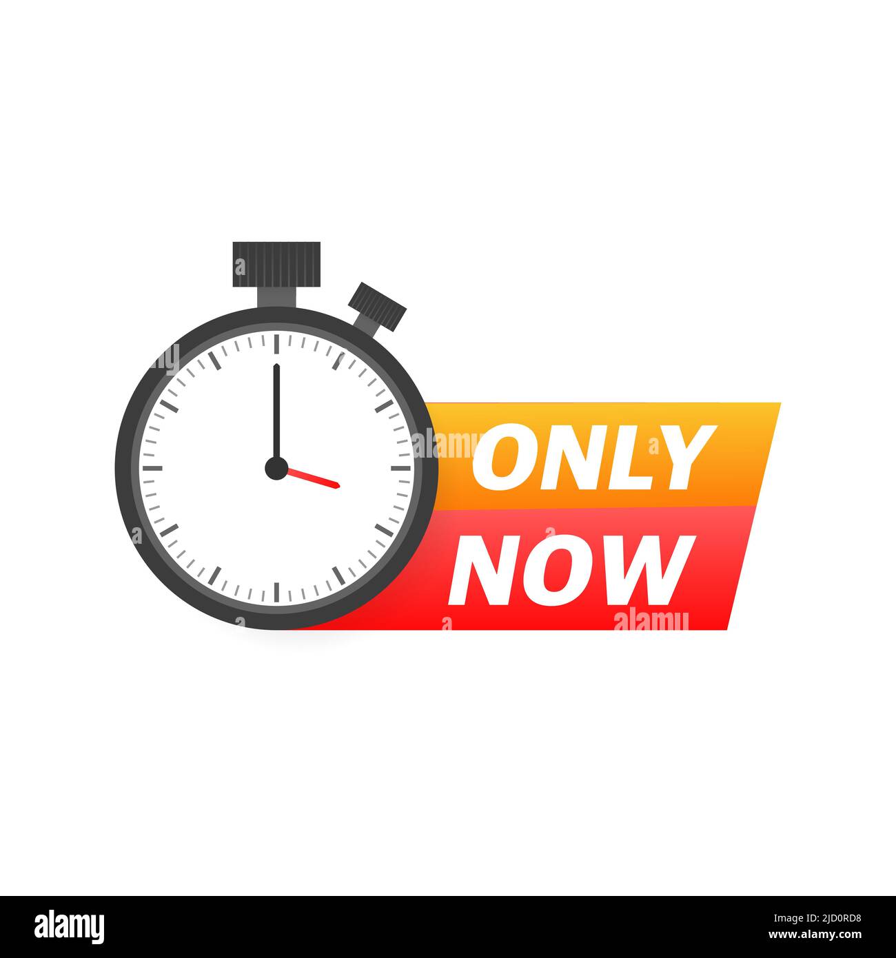 Advertising concept for celebration design. Only now. Countdown concept ...