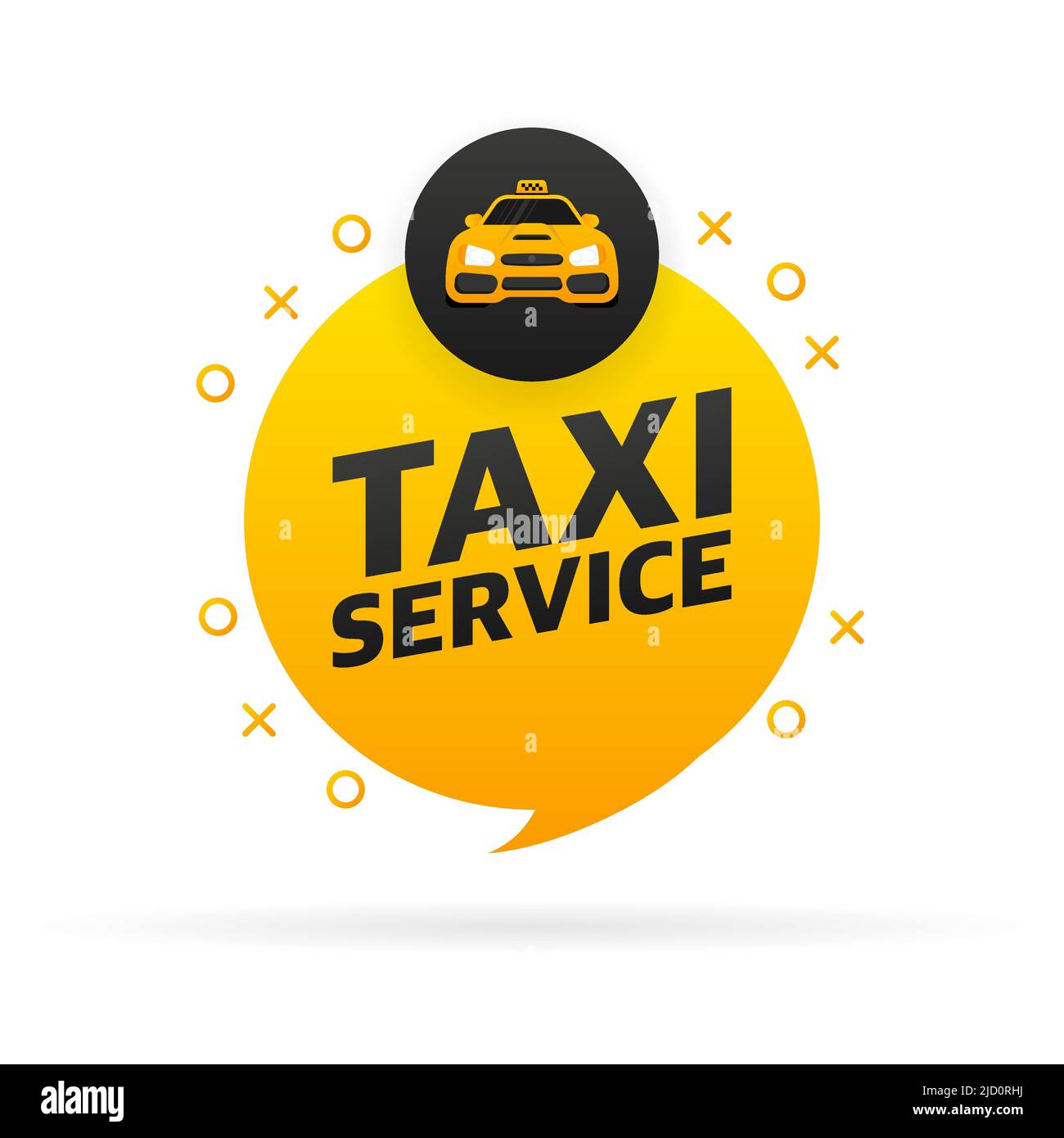 Taxi service, great design for any purposes. App logo concept. Brochure ...