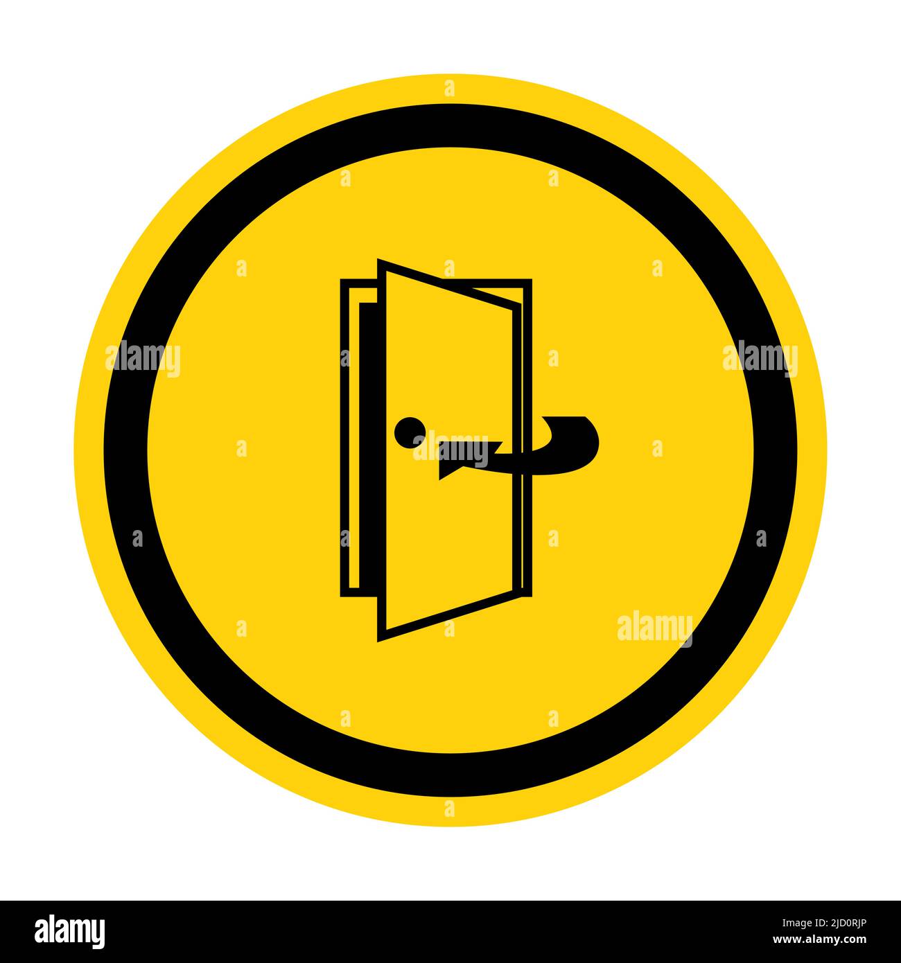 Keep Door Closed Symbol Sign Isolate On White Background,Vector ...