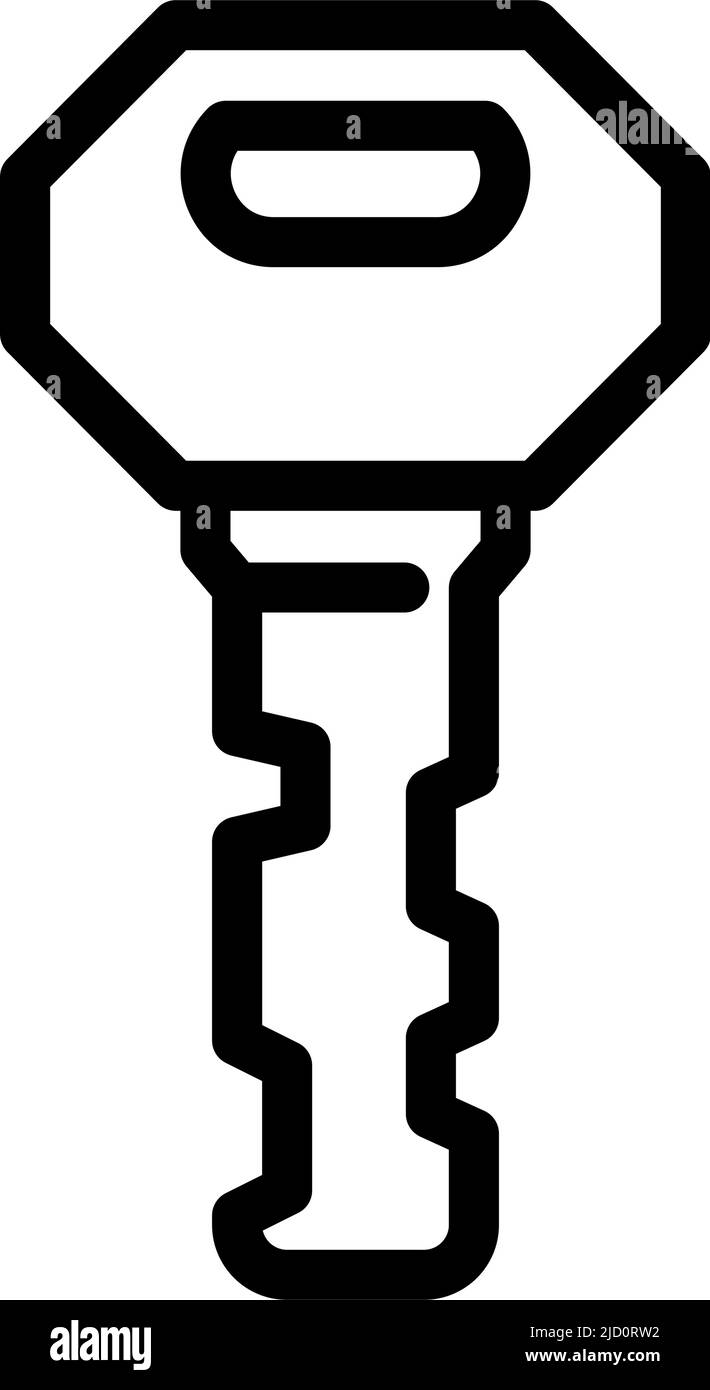 vintage key line icon vector illustration Stock Vector Image & Art - Alamy