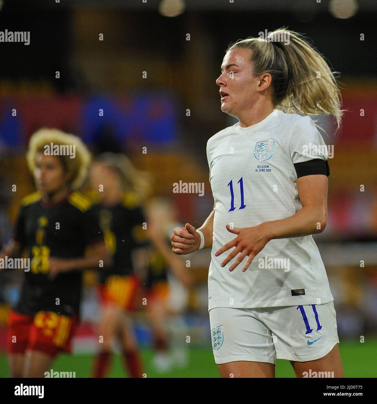 Wolverhampton, UK. 16th June, 2022. Lauren Hemp (England no 11 ) Womens ...