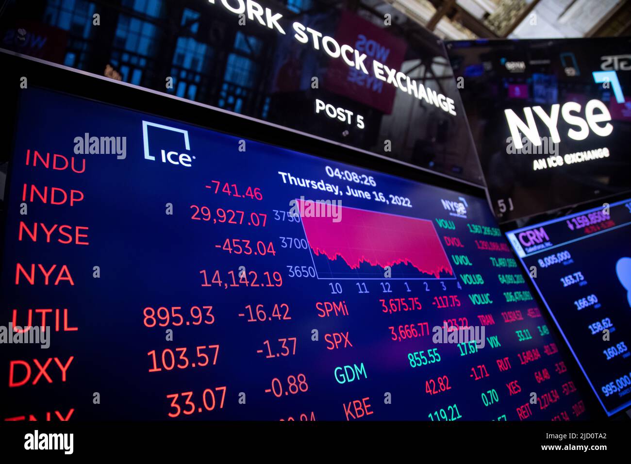 New york stock exchange floor 2022 hi-res stock photography and images ...