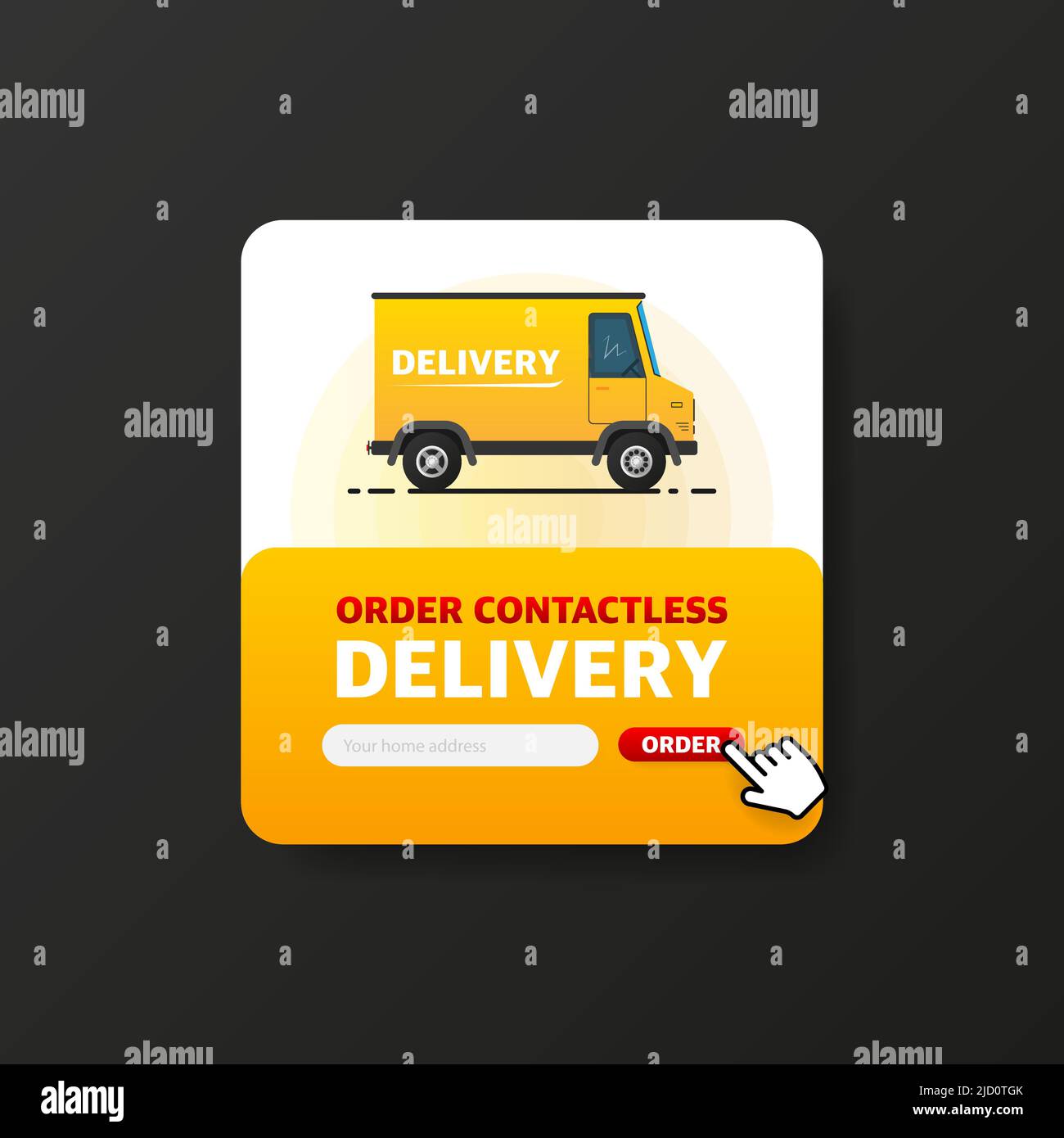 Express delivery service badge. Fast time delivery order with stopwatch ...
