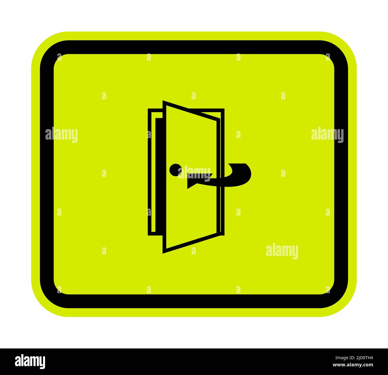 Keep Door Closed Symbol Sign Isolate On White Background,Vector ...