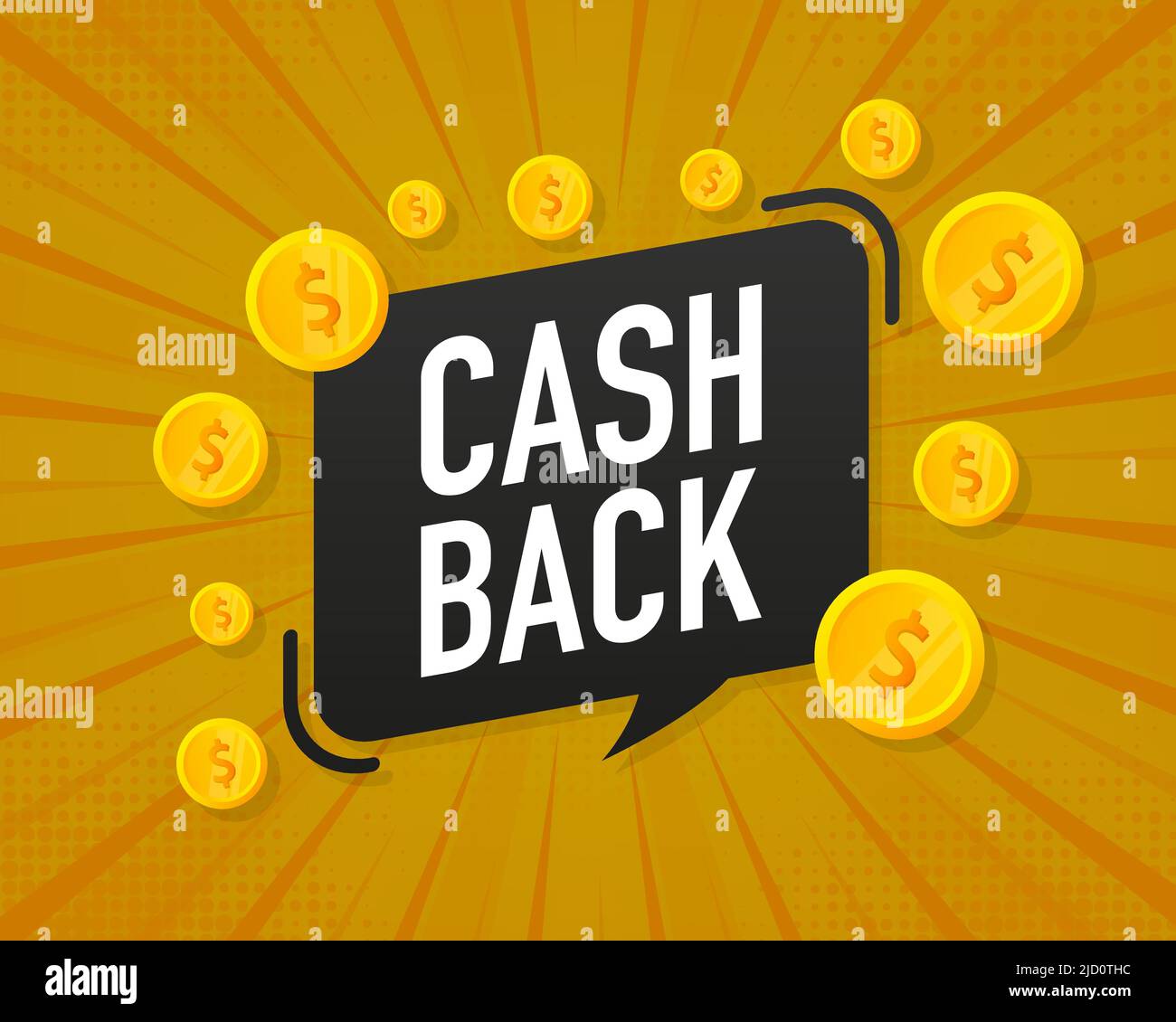 Ribbon cashback symbol logo Stock Vector Images - Alamy