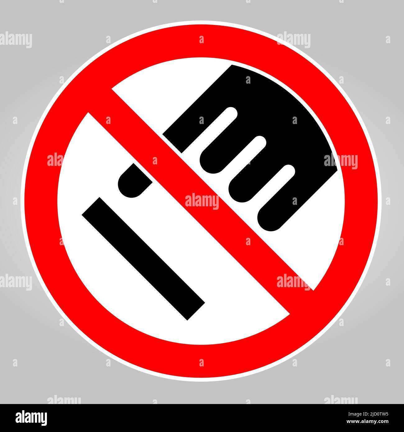 Warning Signs International Do Not Touch Symbol Stock Vector Image ...