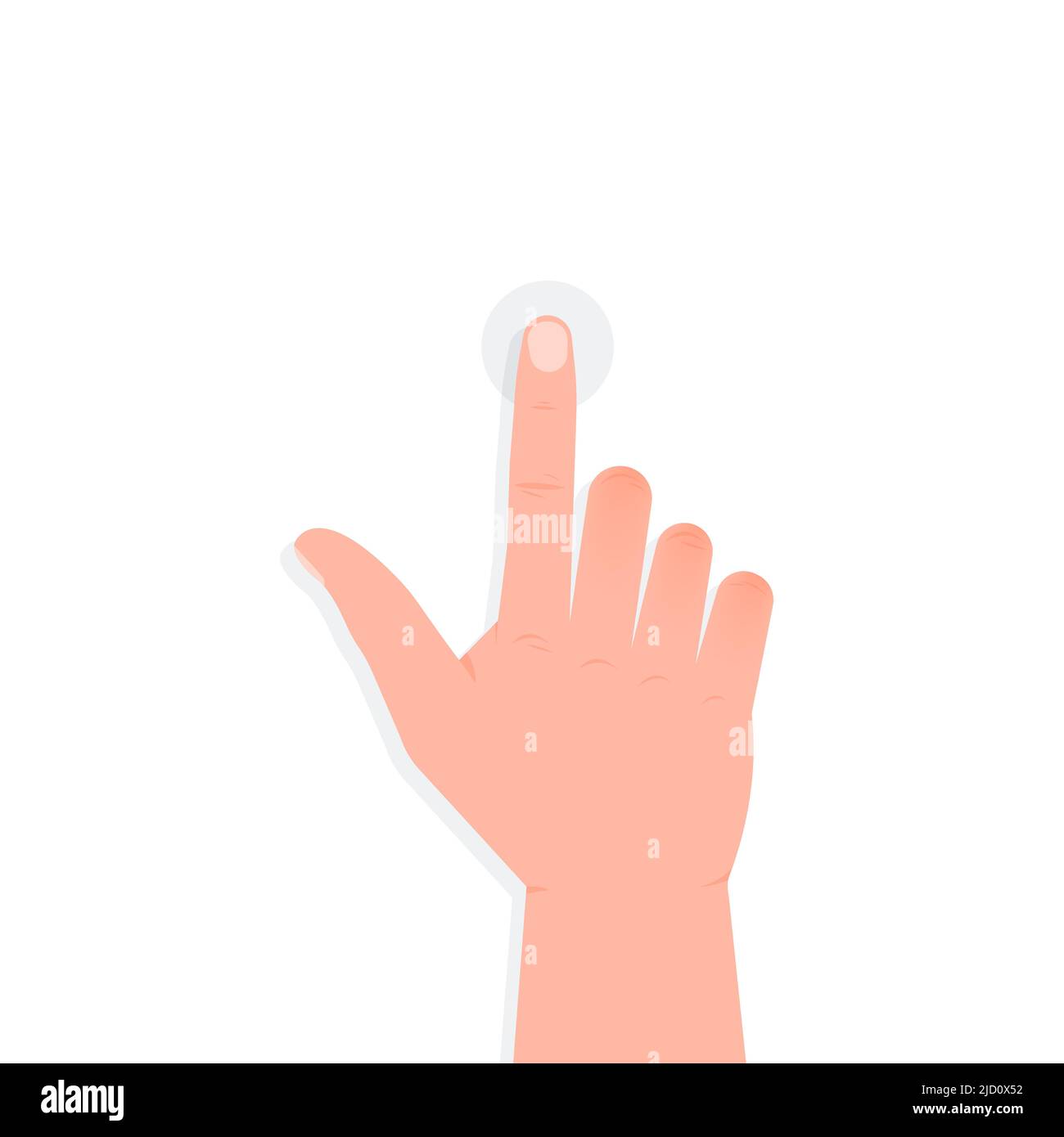 Tap on smartphone. Communication icon symbol. Pointer icon symbol ...