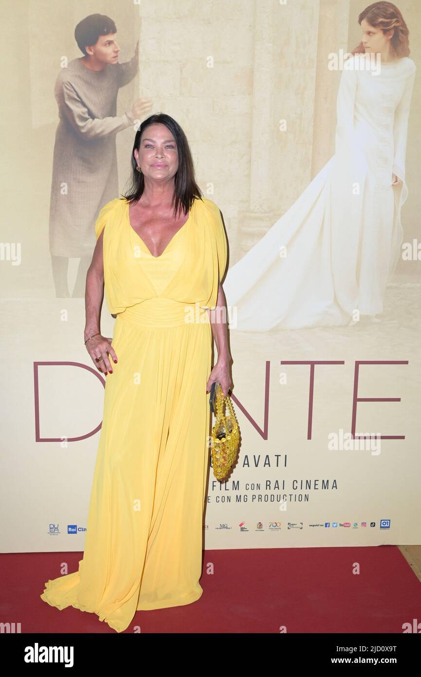 Rome, Italy. 16th June, 2022. Demetra Hampton attends the red carpet of ...