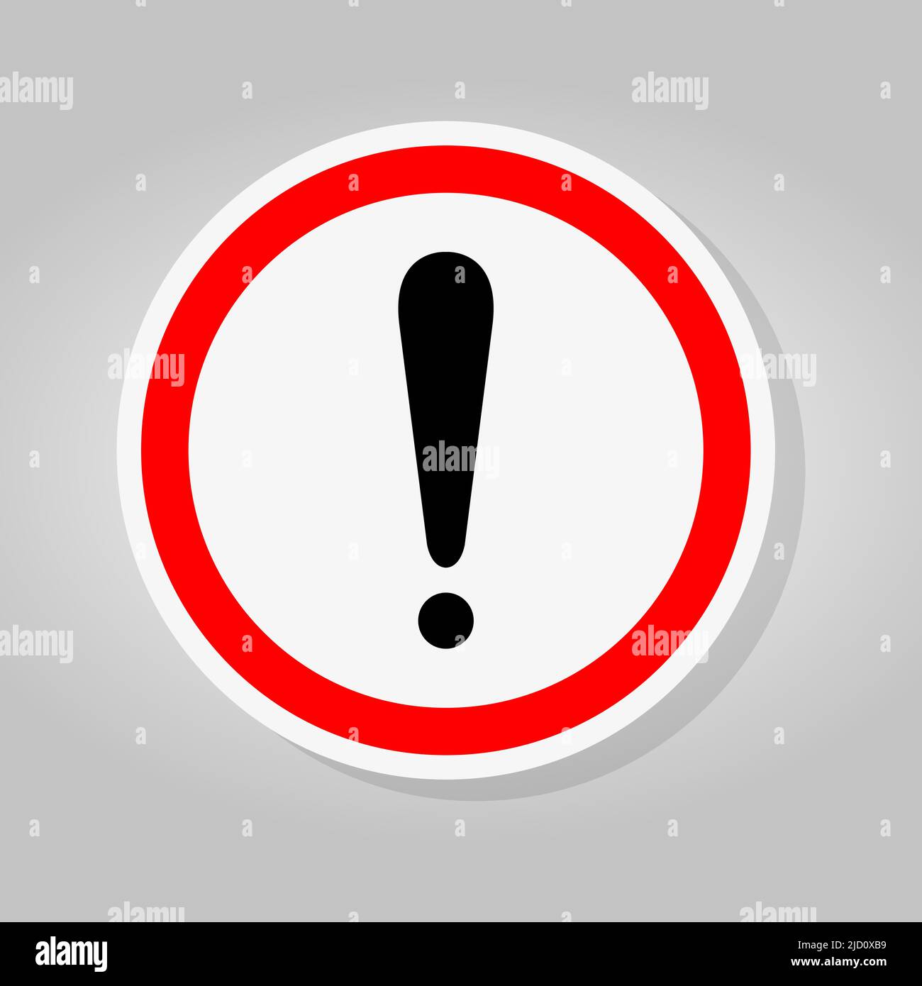 Warning sign Sign Isolate On White Background,Vector Illustration Stock ...