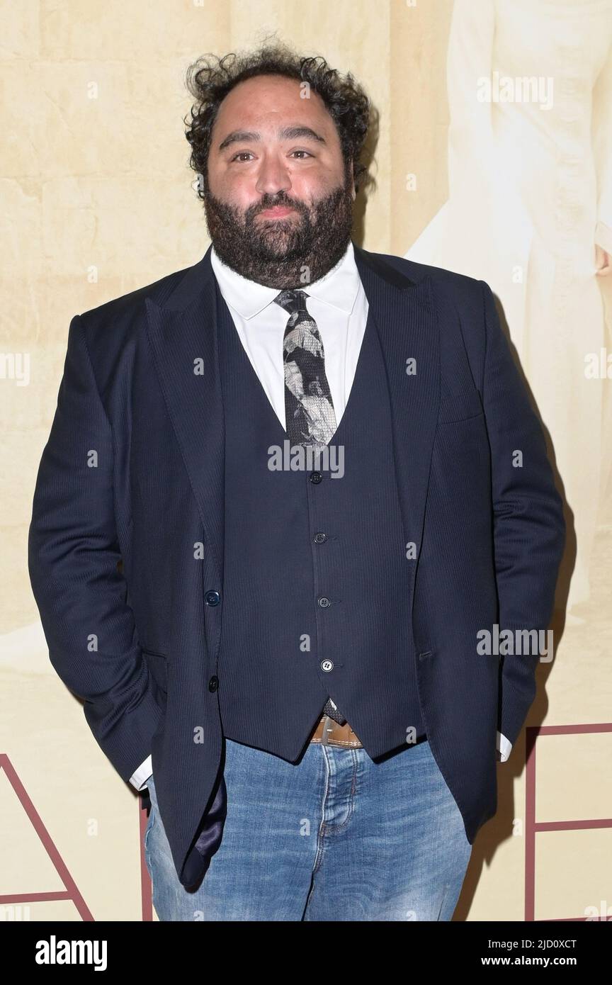 Rome, Italy. 16th June, 2022. Nicola Nocella attends the red carpet of ...