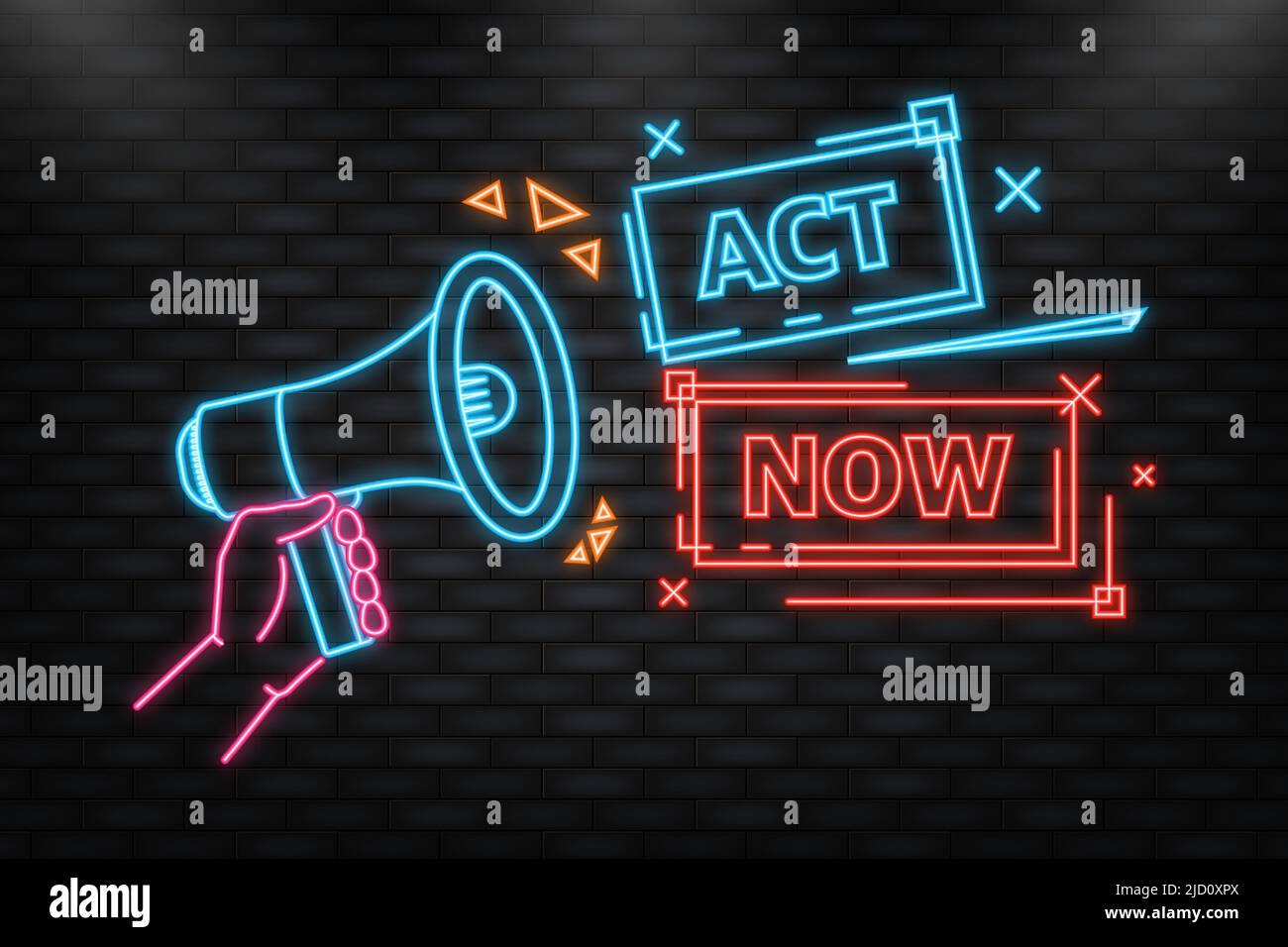 Neon Icon. Red button on white backdrop. Call business icon. Vector web ...
