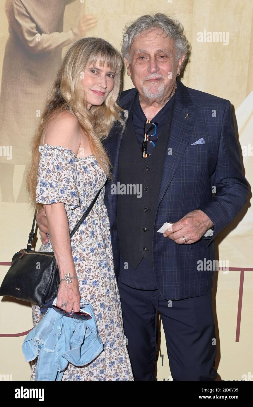 (L-R) Nicole Moscariello and Andrea Roncato attend the red carpet of ...