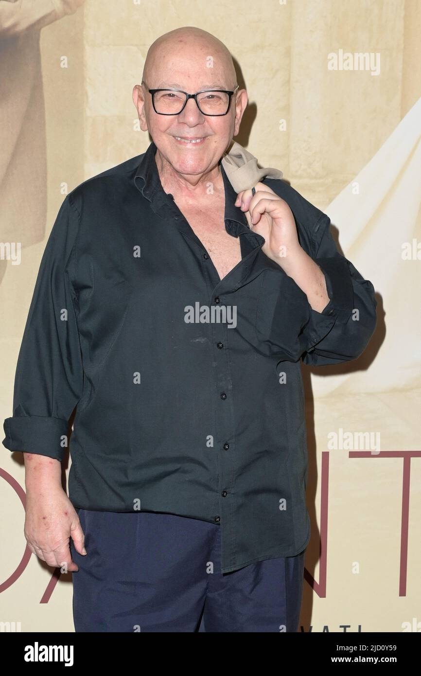 Lino Patruno attends the red carpet of the premiere of the movie Dante ...