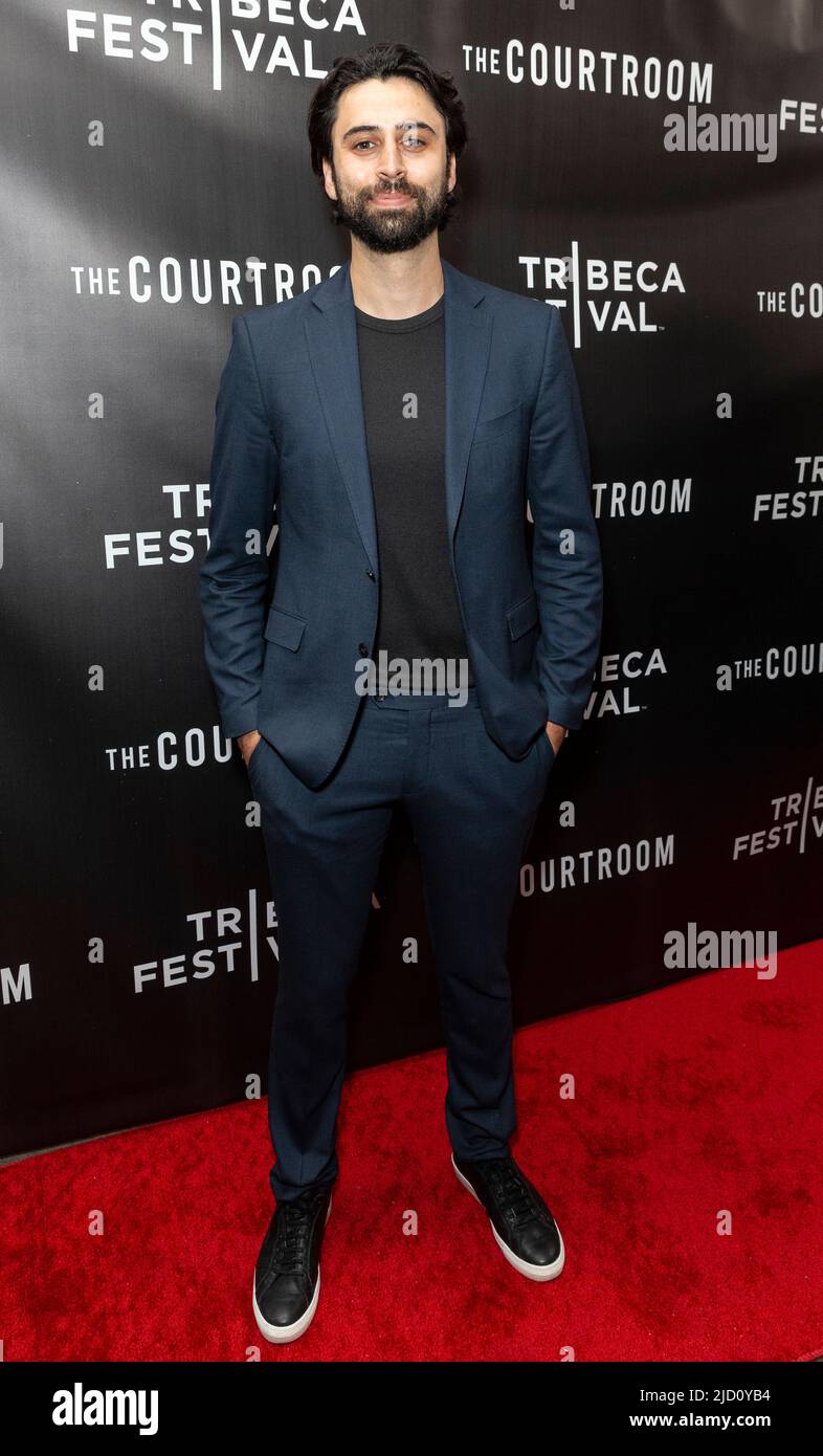 New York, NY - June 16, 2022: Damon Owlia attends world premiere of The ...