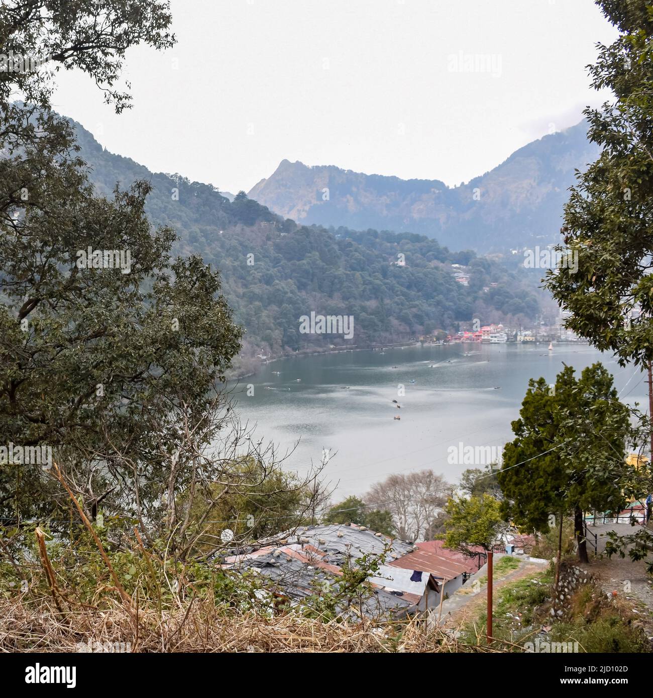 Nainital mall road hi-res stock photography and images - Alamy