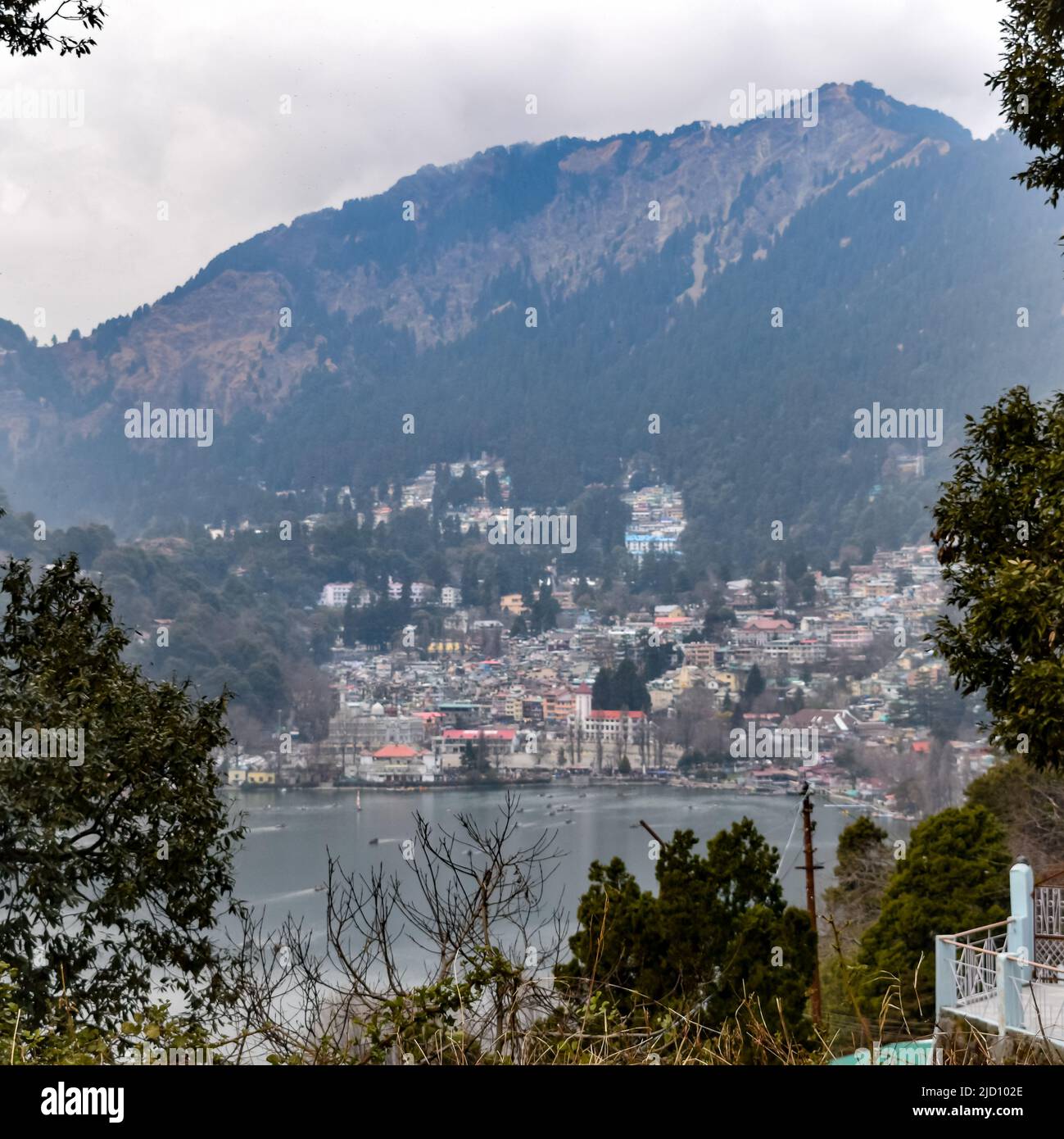 Nainital mall road hi-res stock photography and images - Alamy