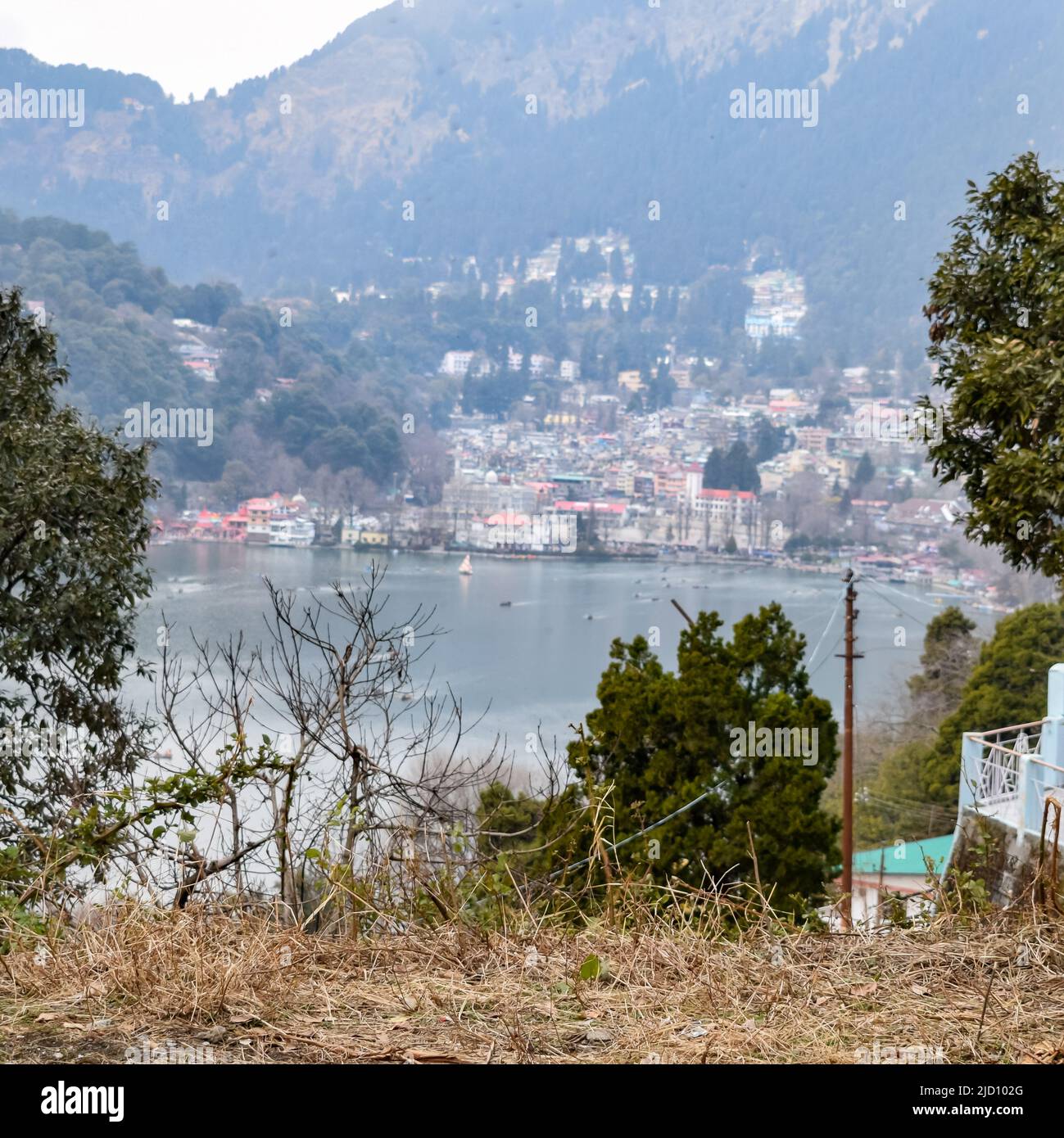 Nainital mall road hi-res stock photography and images - Alamy