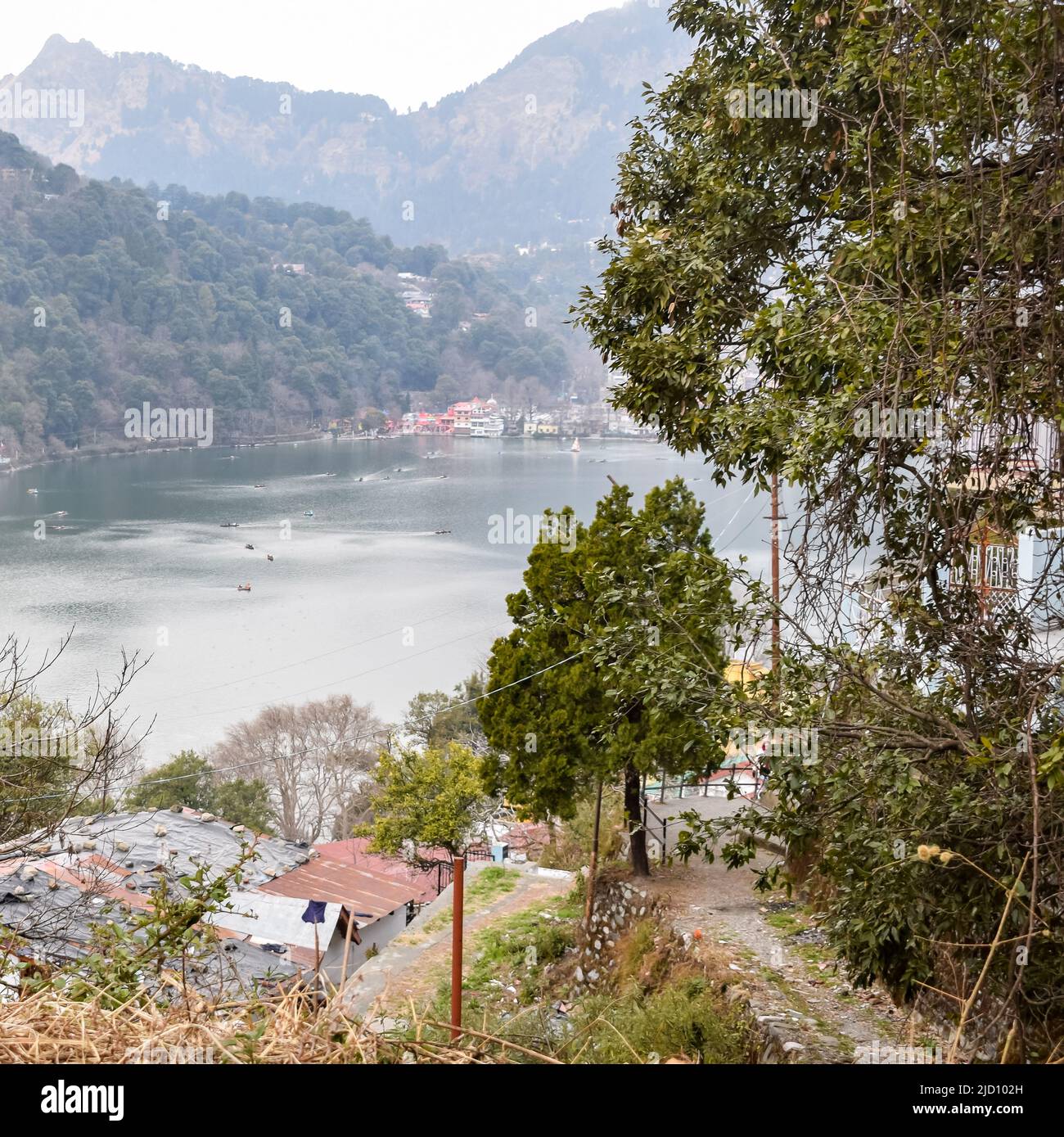 Nainital mall road hi-res stock photography and images - Alamy