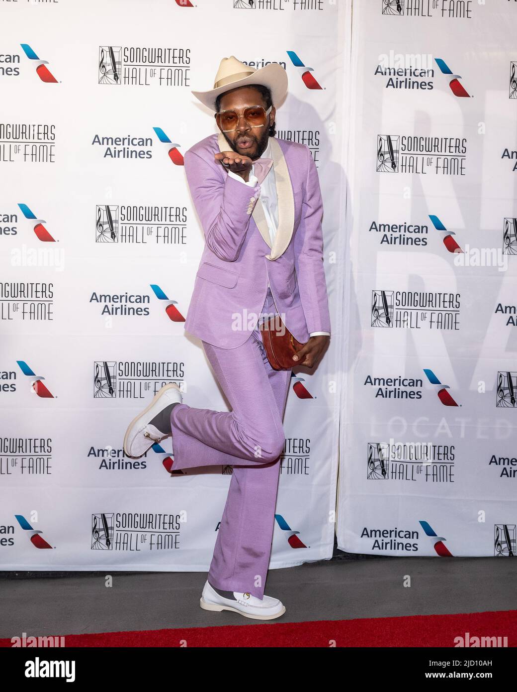 New York, United States. 16th June, 2022. Jeremy Harrison arrives on ...