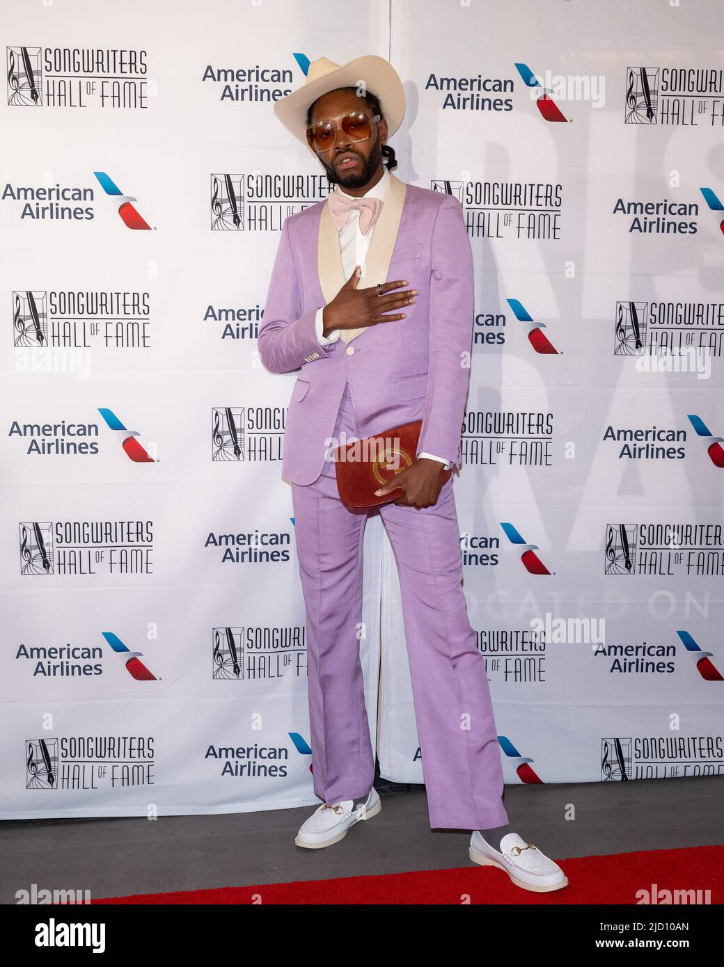 New York, United States. 16th June, 2022. Jeremy Harrison arrives on ...