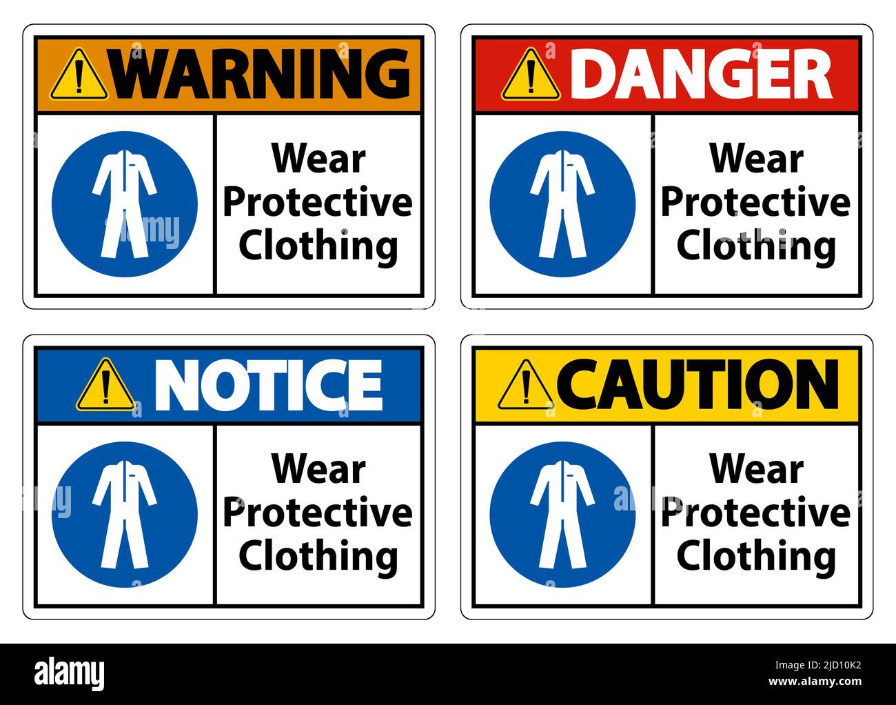 Protective clothing Stock Vector Images - Alamy