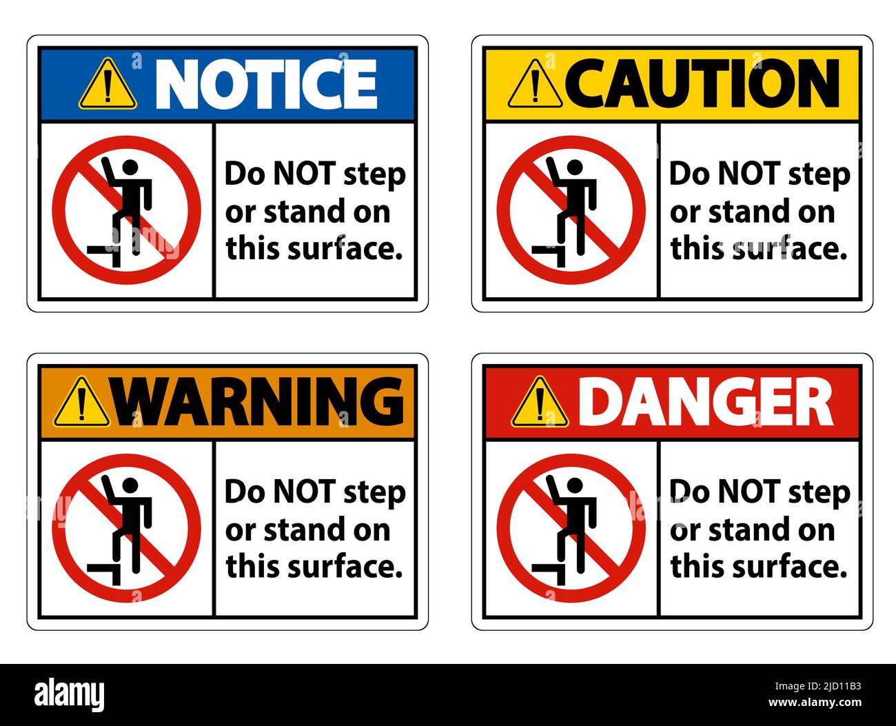 Stand forbidden Stock Vector Images - Alamy