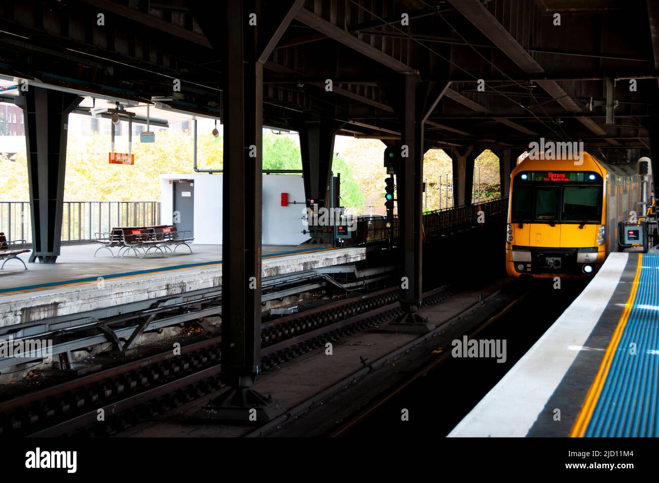Train Station - Sydney - Australia Stock Photo - Alamy