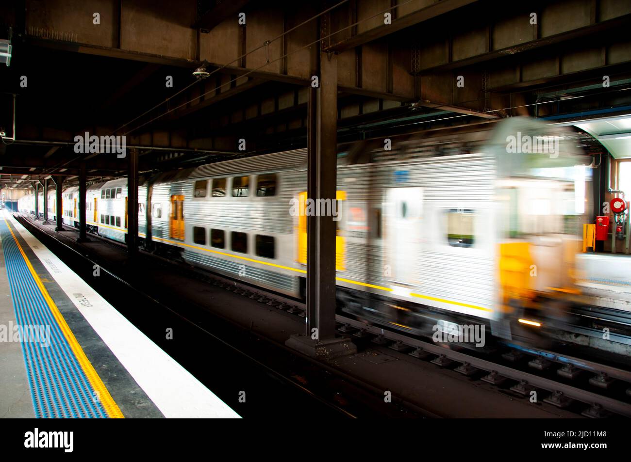 Train Station - Sydney - Australia Stock Photo - Alamy