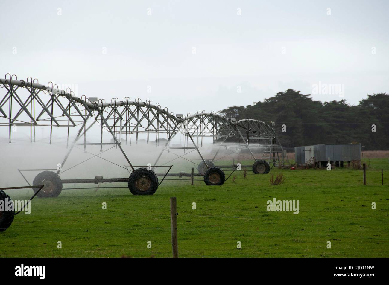 Automatic Linear Irrigation System for Agriculture Stock Photo - Alamy