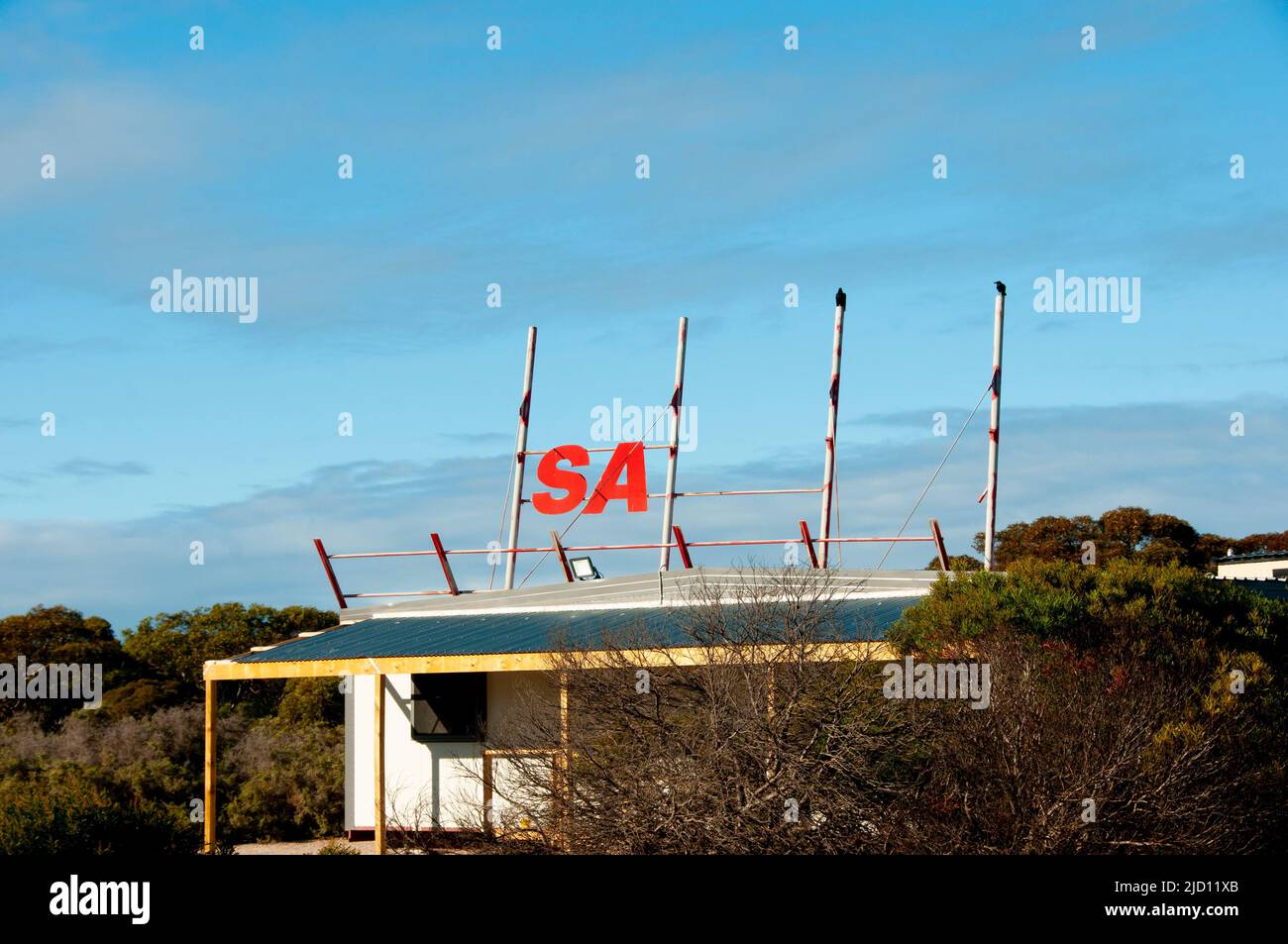 State Border for South Australia (SA Stock Photo - Alamy