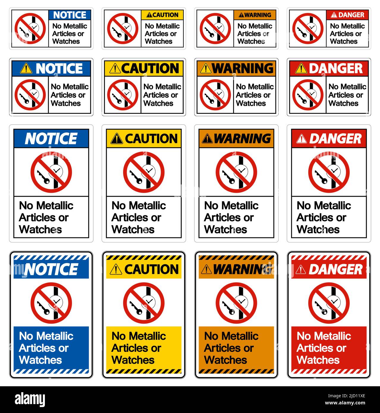 Prohibited articles Stock Vector Images - Alamy