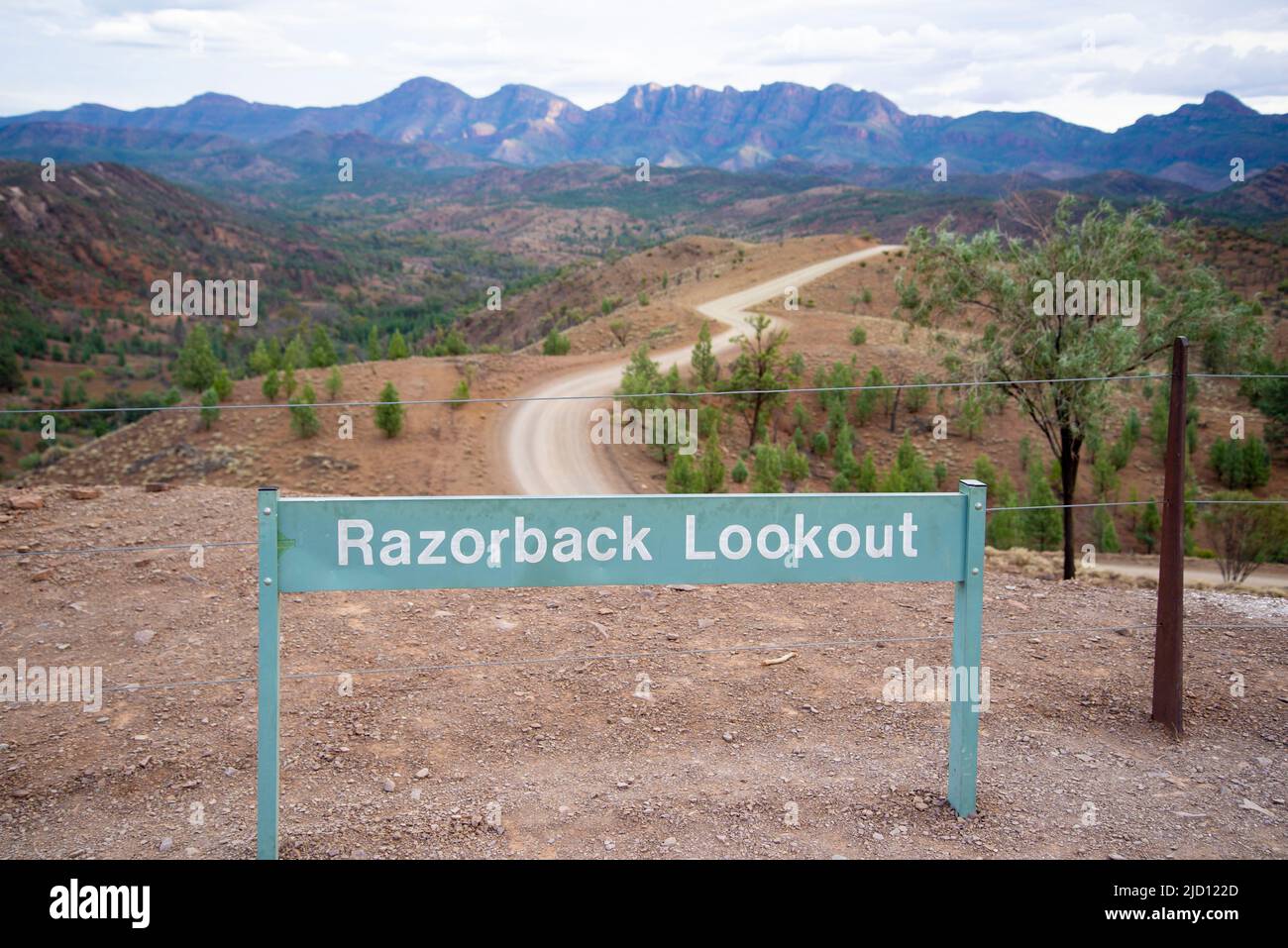 Razorback Lookout in Ikara-Flinders Ranges National Park - Australia ...