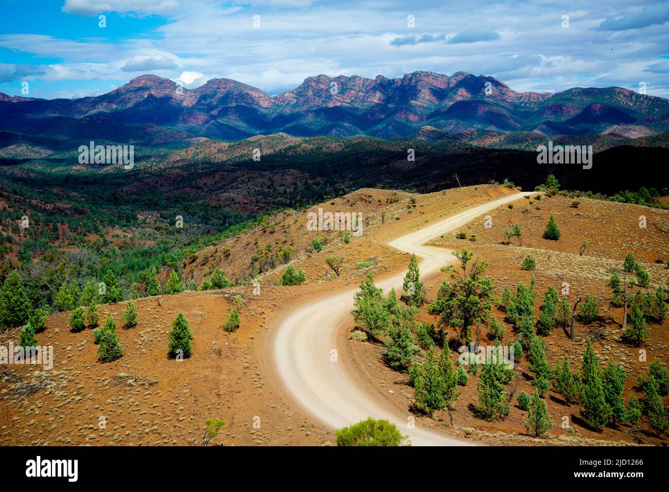 Razorback Lookout in Ikara-Flinders Ranges National Park - Australia ...