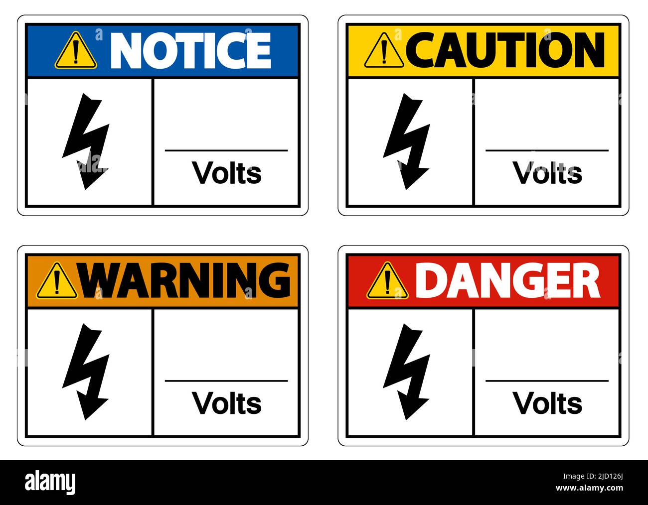 Volts Symbol Sign On White Background Stock Vector Image & Art - Alamy