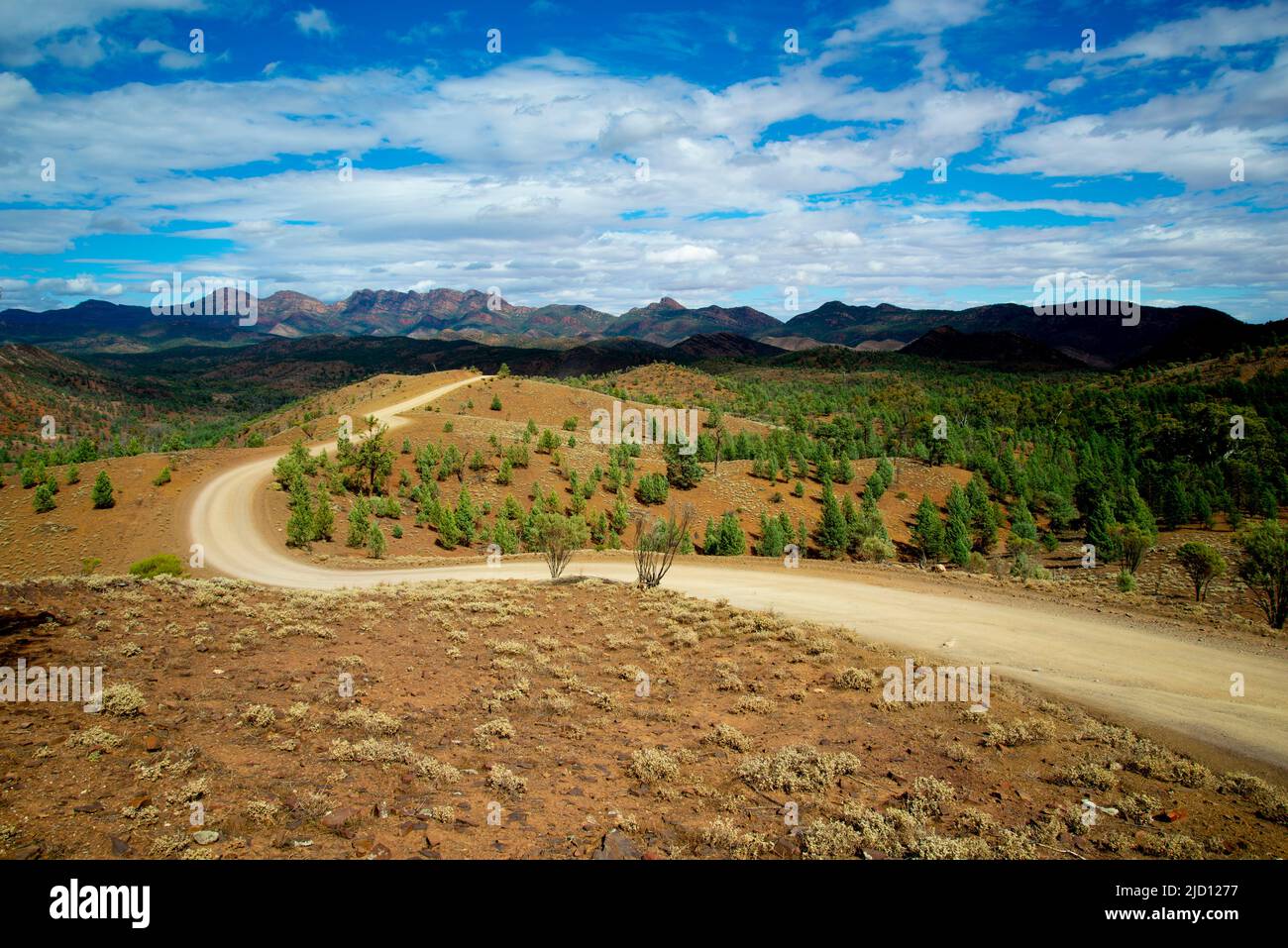 Razorback Lookout in Ikara-Flinders Ranges National Park - Australia ...