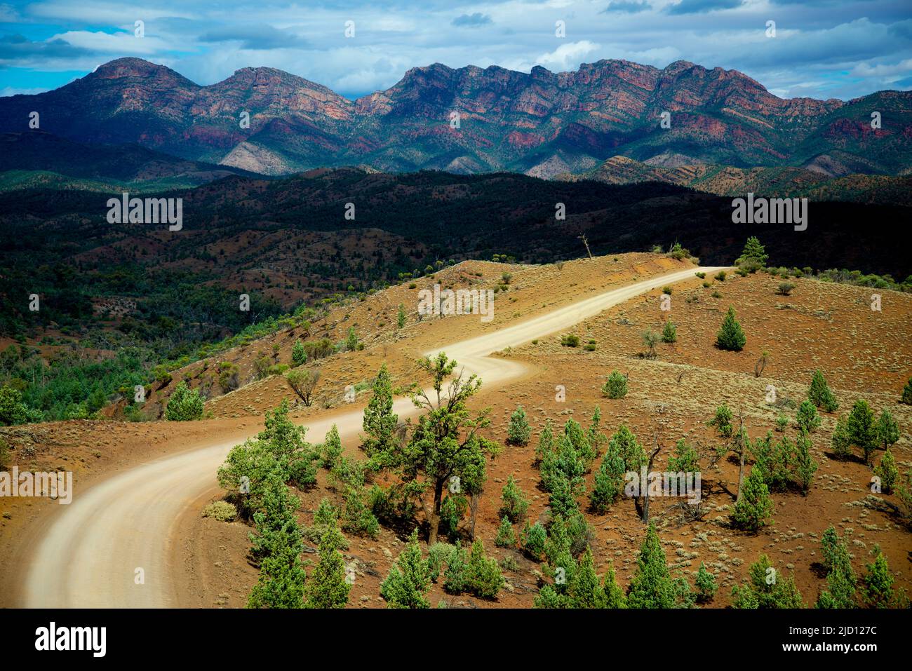 Razorback Lookout in Ikara-Flinders Ranges National Park - Australia ...