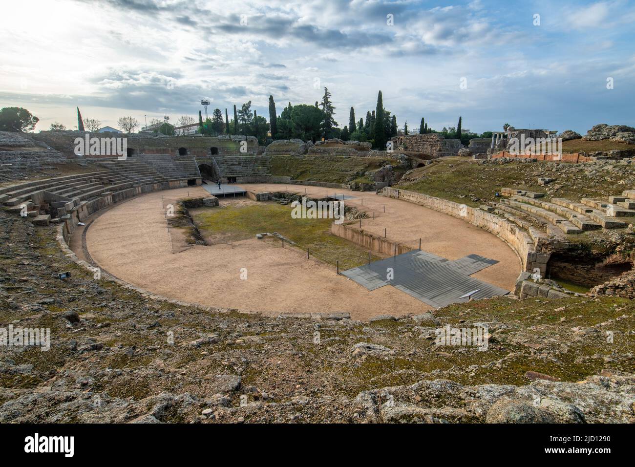 Amphitheatre of merida hi-res stock photography and images - Alamy