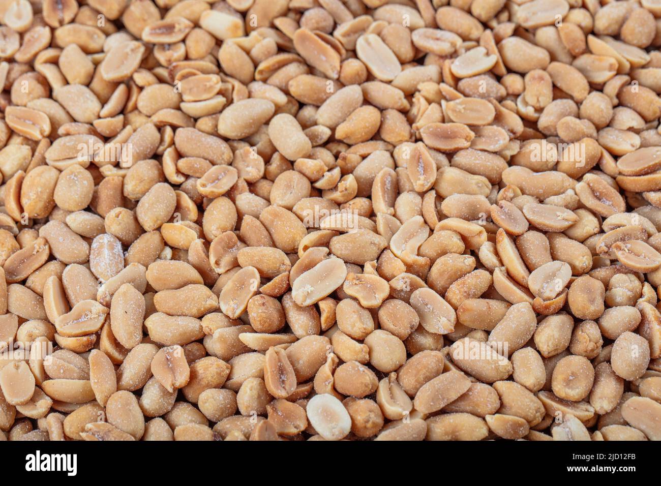 Roasted peanuts background. Seamless pattern of roasted peanuts. Close ...