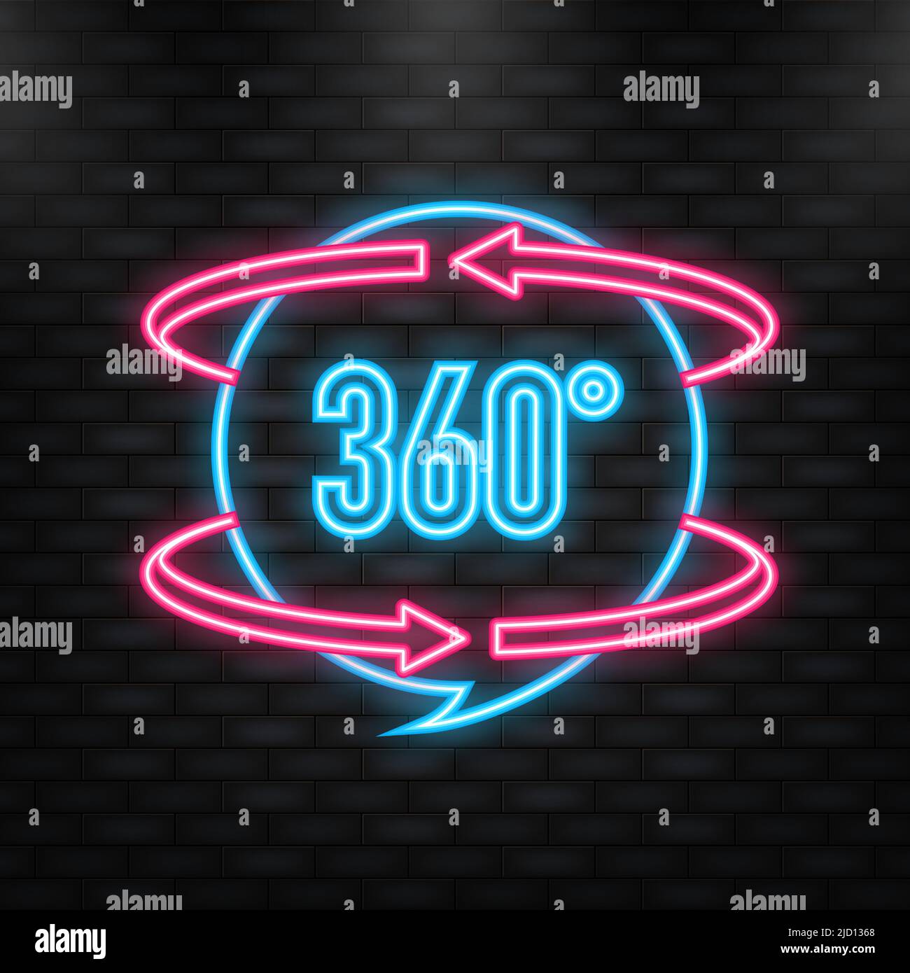 360 degrees vr Stock Vector Images - Alamy