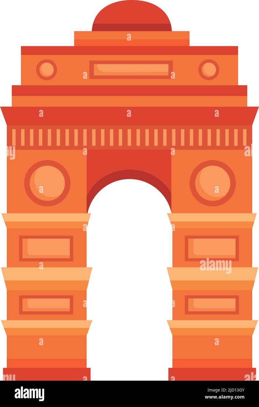india gate landmark country icon Stock Vector Image & Art - Alamy