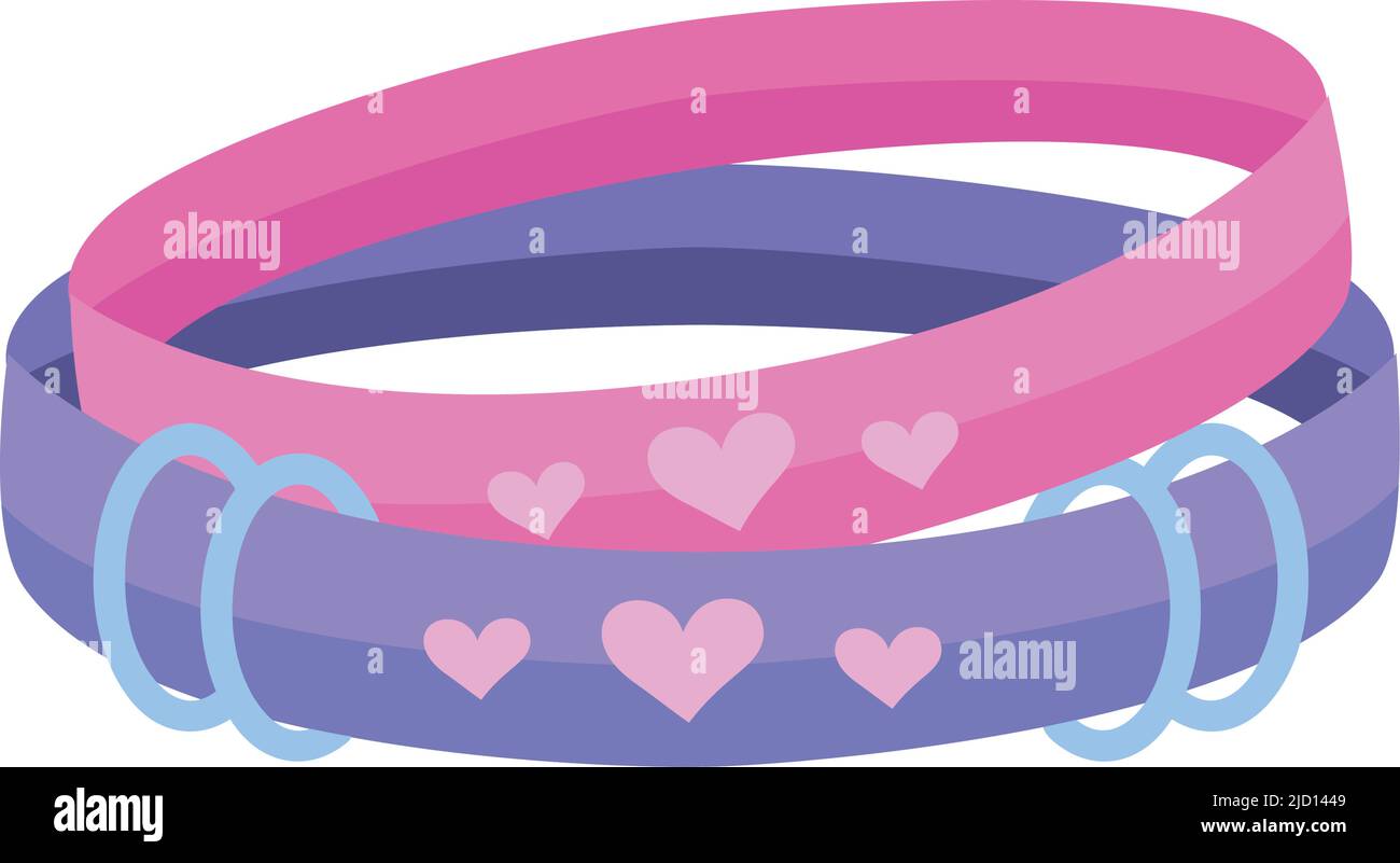 Friendship bracelet isolated Stock Vector Images - Alamy