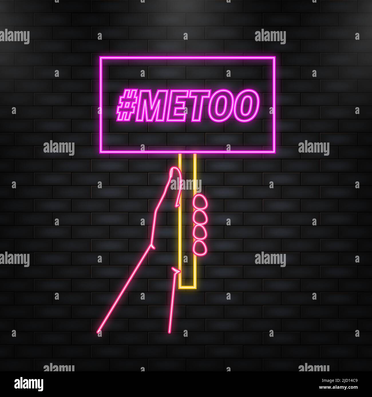 Metoo sign Stock Vector Images - Alamy